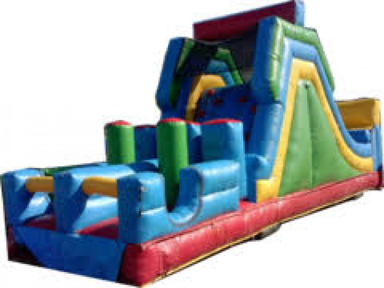 40’ Adrenaline Rush Climb & Slide - Moonwalks And More